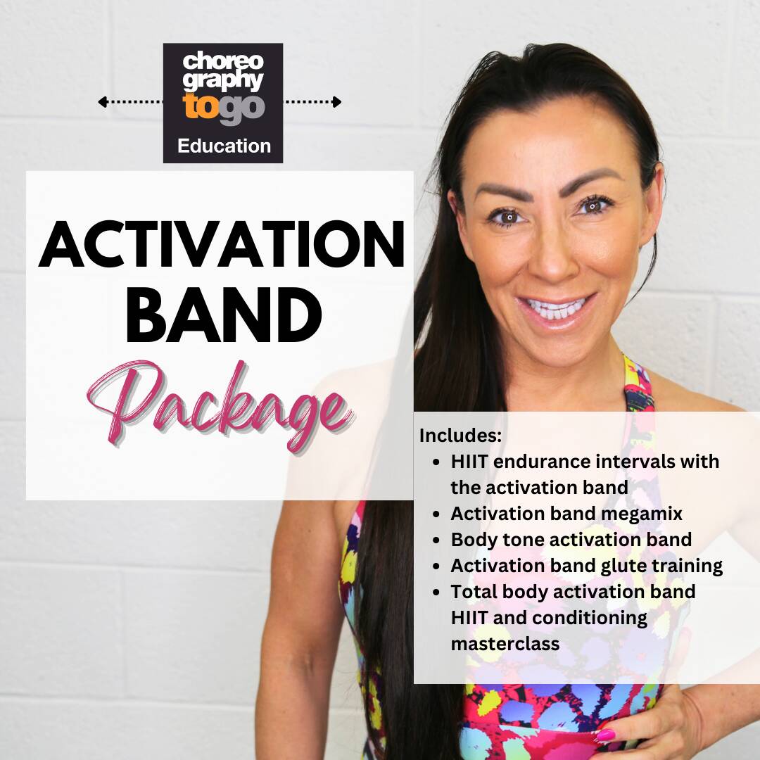 Activation Band Workout Package - Choreographytogo