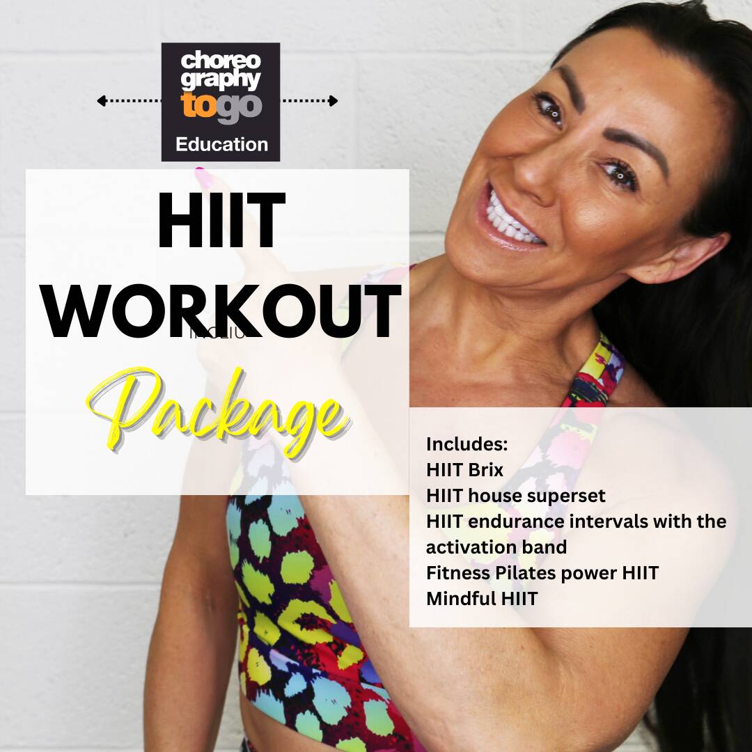 HIIT workout Package - Choreographytogo