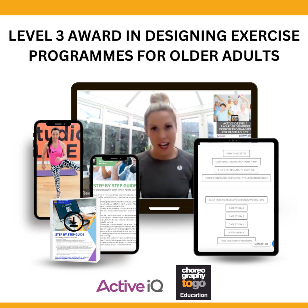 Active IQ Level 3 Award In Designing Exercise Programmes for Older ...