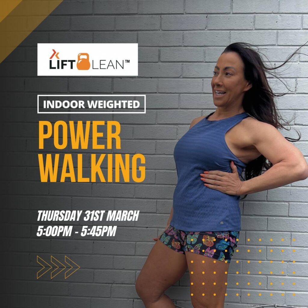 Lift Lean Indoor Weighted Power Walking - Choreographytogo