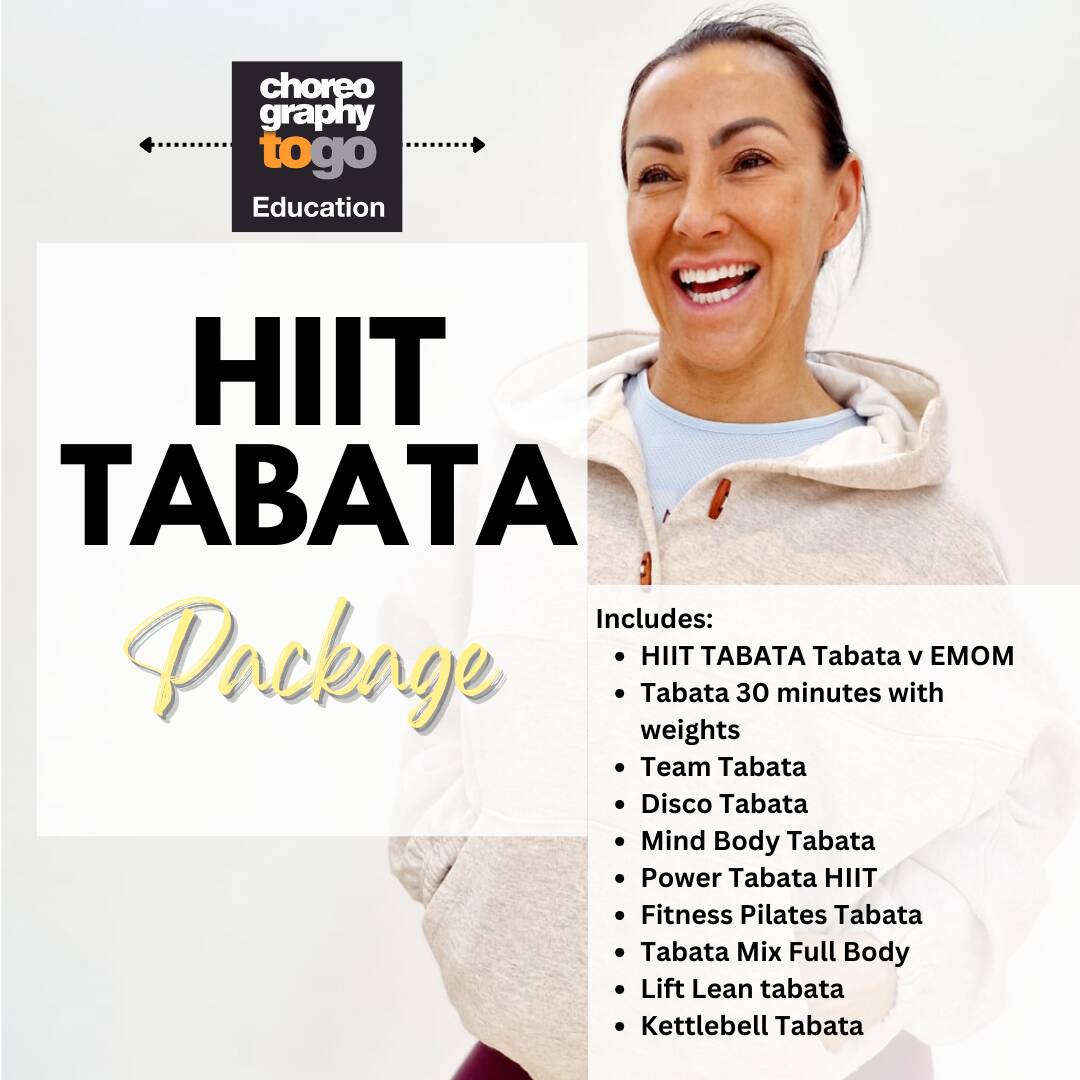 HIIT Tabata Package - Choreographytogo