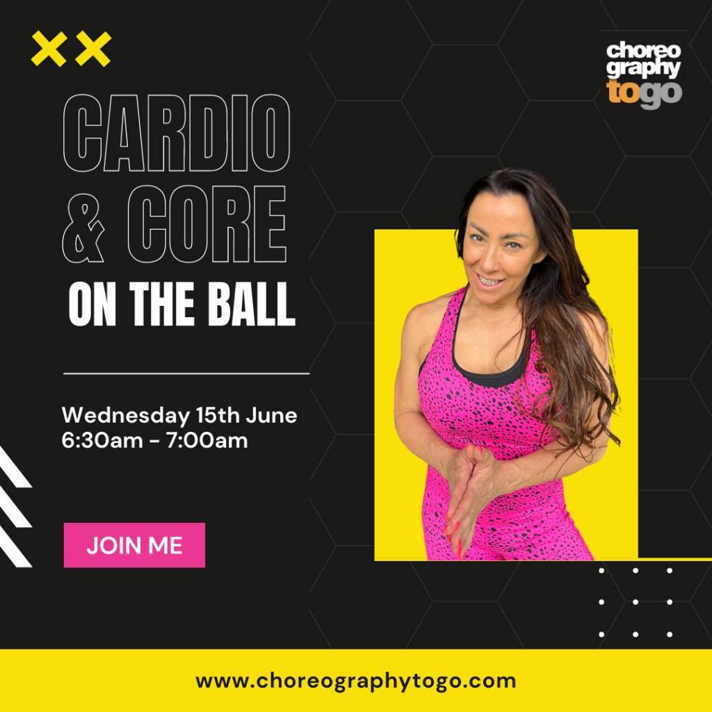 Cardio & Core on The Ball - Choreographytogo