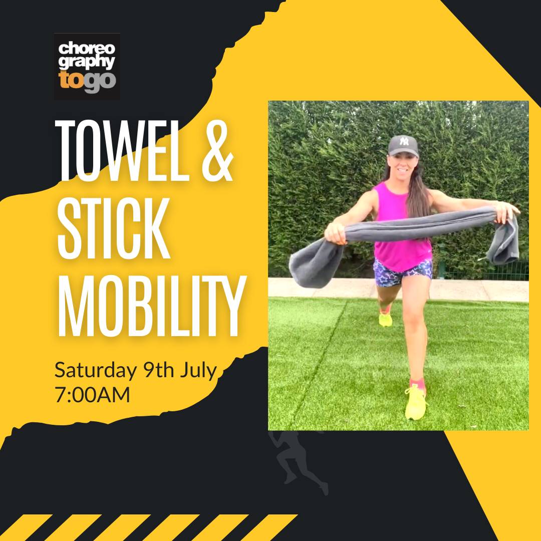 Towel & Stick Mobility - Choreographytogo