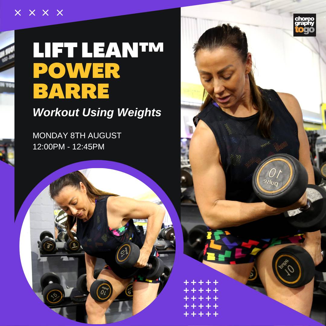 Lift Lean™ Power Barre - Choreographytogo