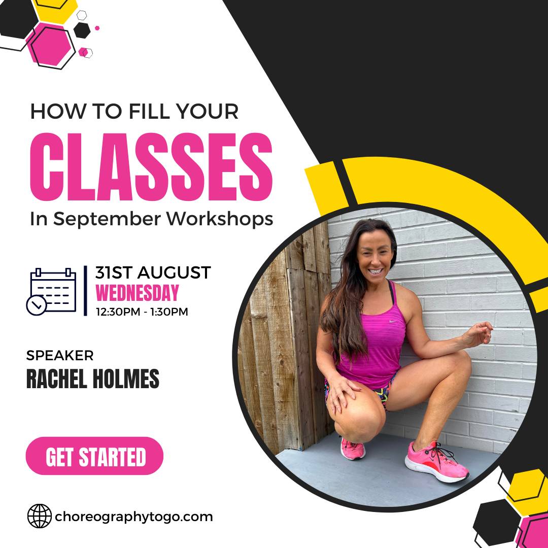 How To Fill Your Classes In September Workshops - Choreographytogo