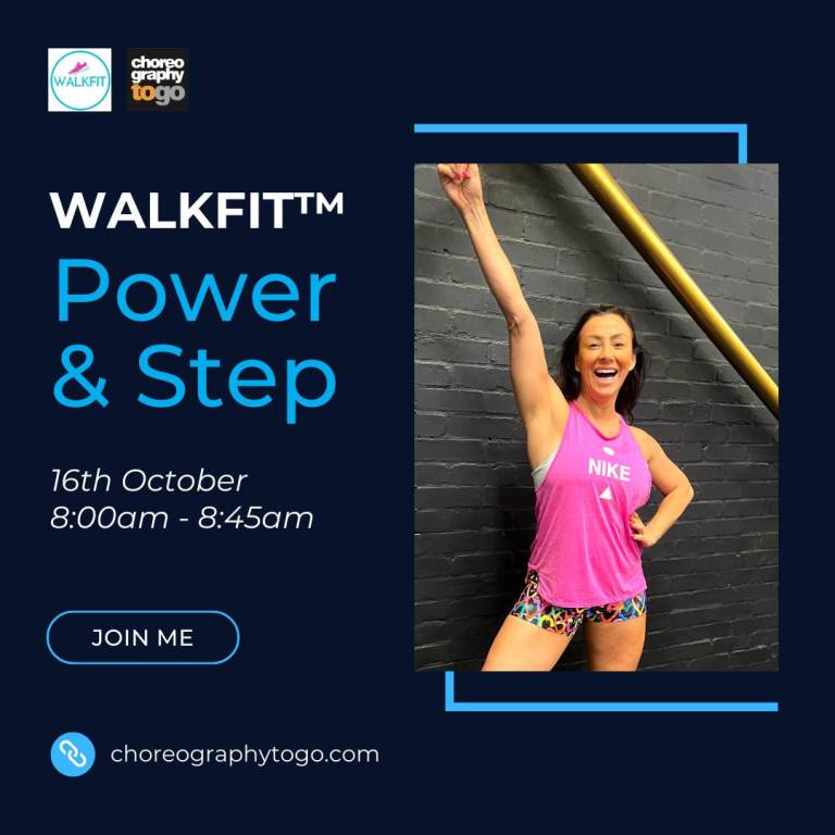 WALKFIT Teacher Training UPDATED - Choreographytogo