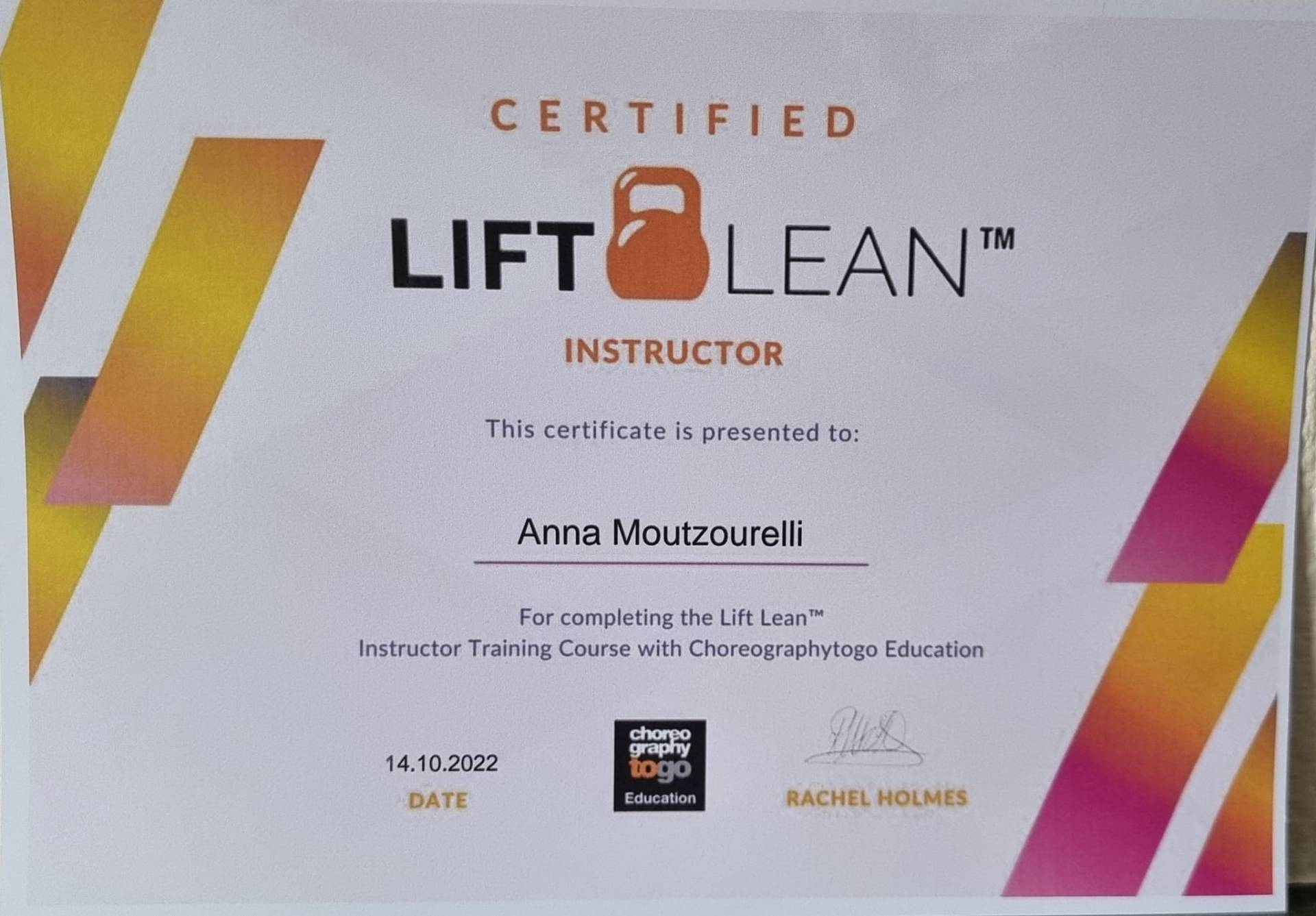 Lift Lean™ Teacher Updates - Choreographytogo