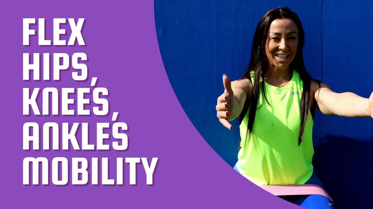 FLEX Hips, Knees, Ankles MOBILITY grab a band - Choreographytogo