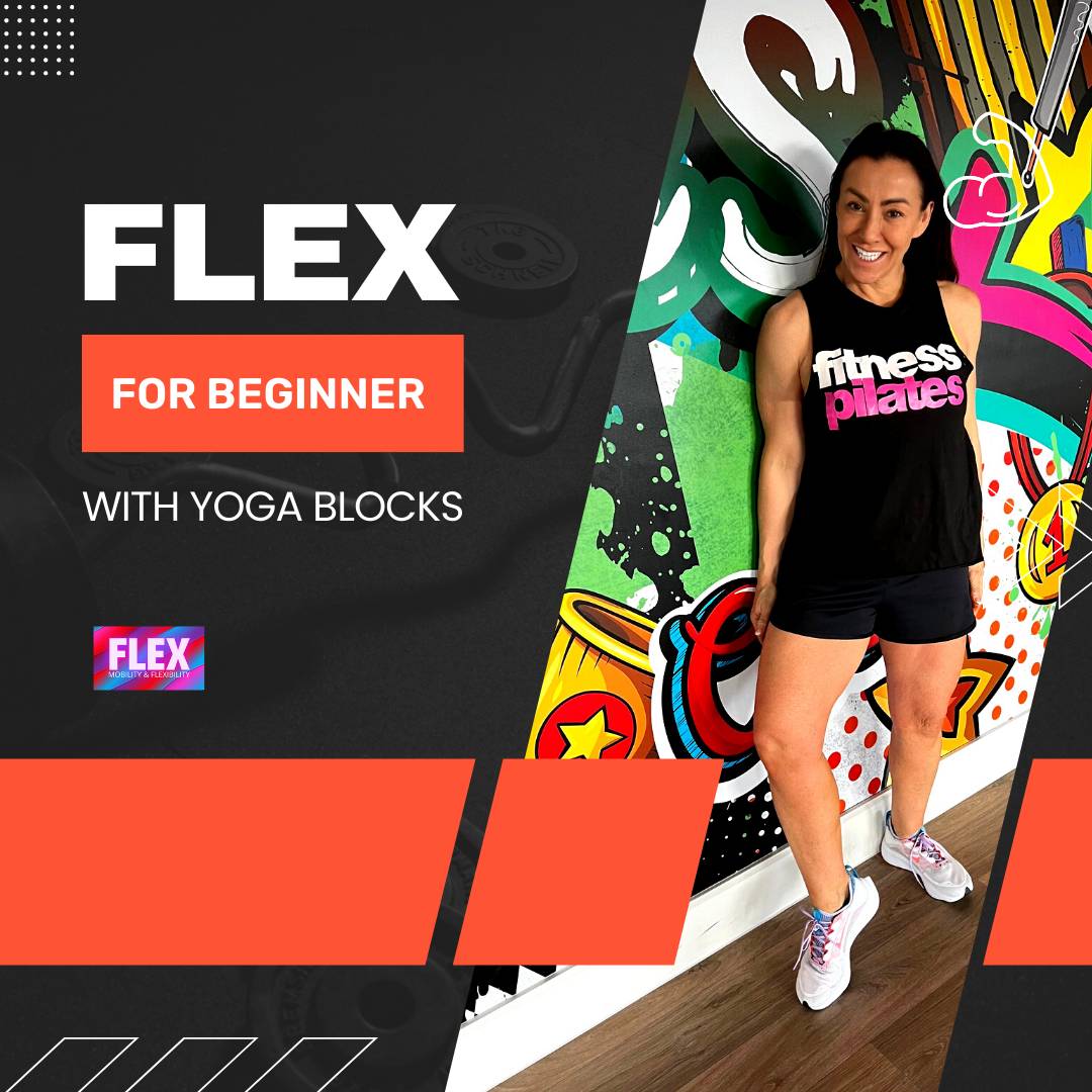 FLEX For Beginner With Yoga Blocks - Choreographytogo