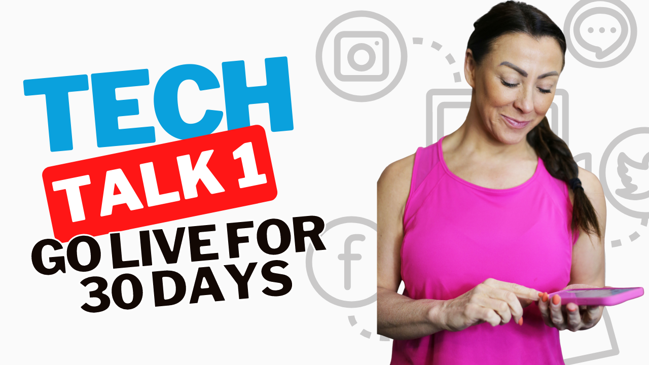 TECH TALK 1 Go Live for 30 days - Choreographytogo