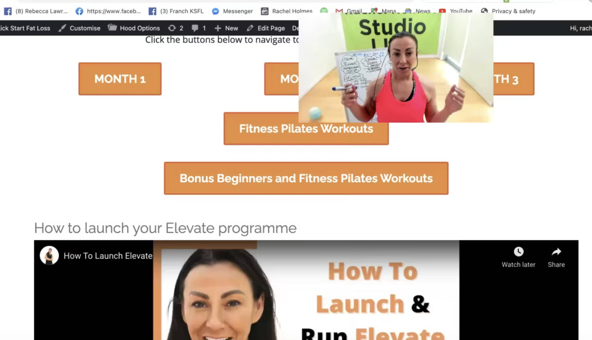 How to create a high end 12 week elevate programme - Choreographytogo