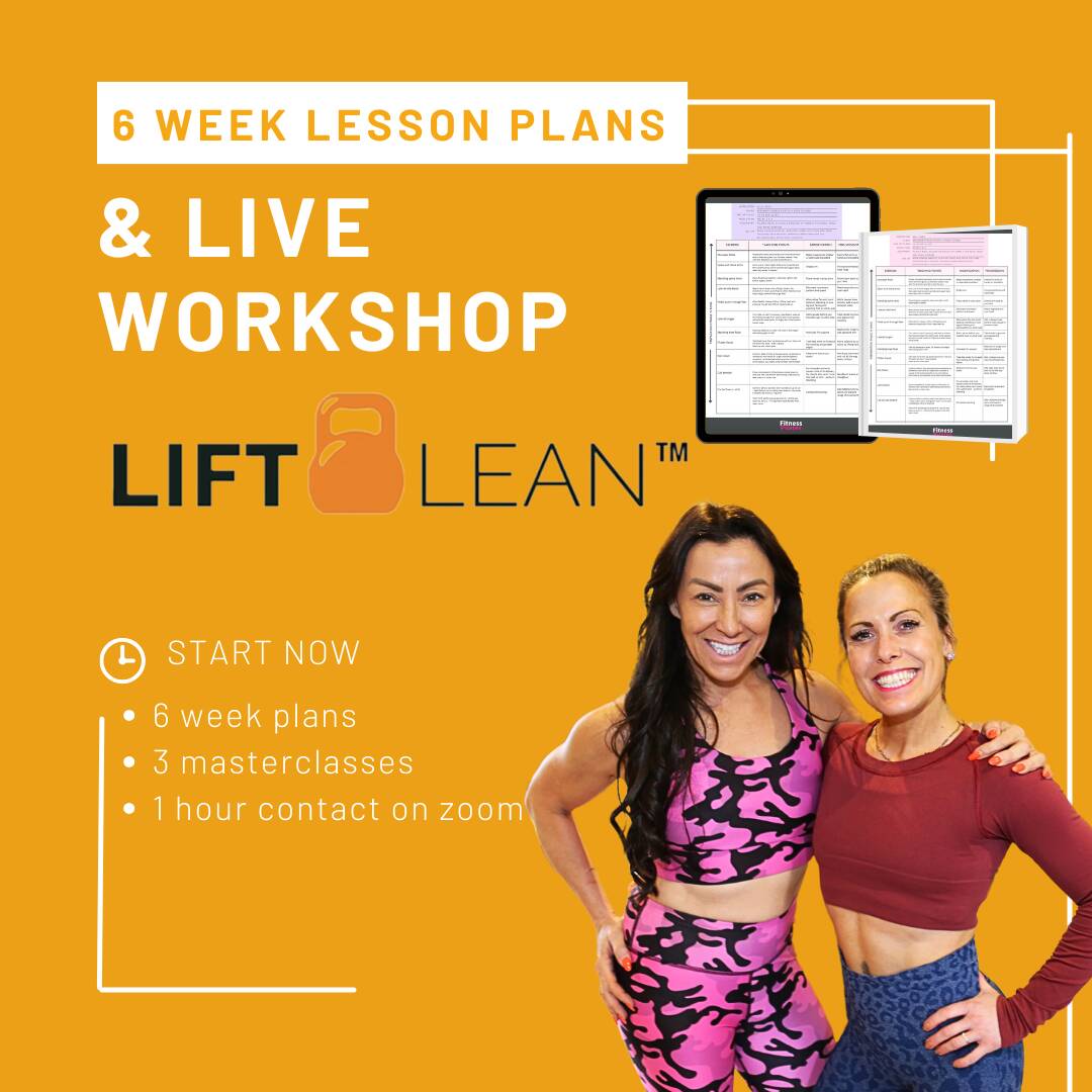 Lift Lean Live Workshop and 6 Week Lesson plans - Choreographytogo