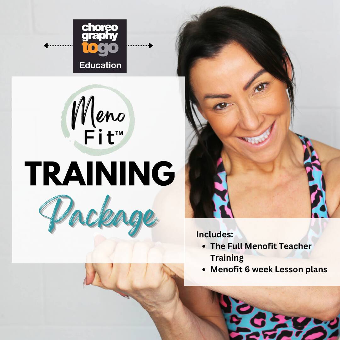 Launching The new Menofit™ Teacher Training Full Package - Choreographytogo