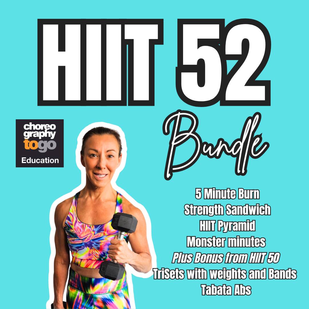HIIT 52 Choreography Bundle - Choreographytogo