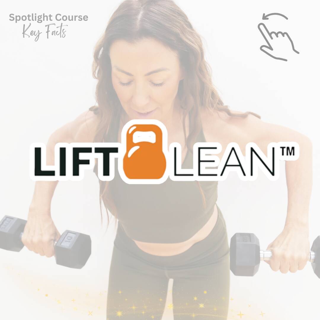 Lift Lean™ Instructor Training – Full Online Course - Choreographytogo