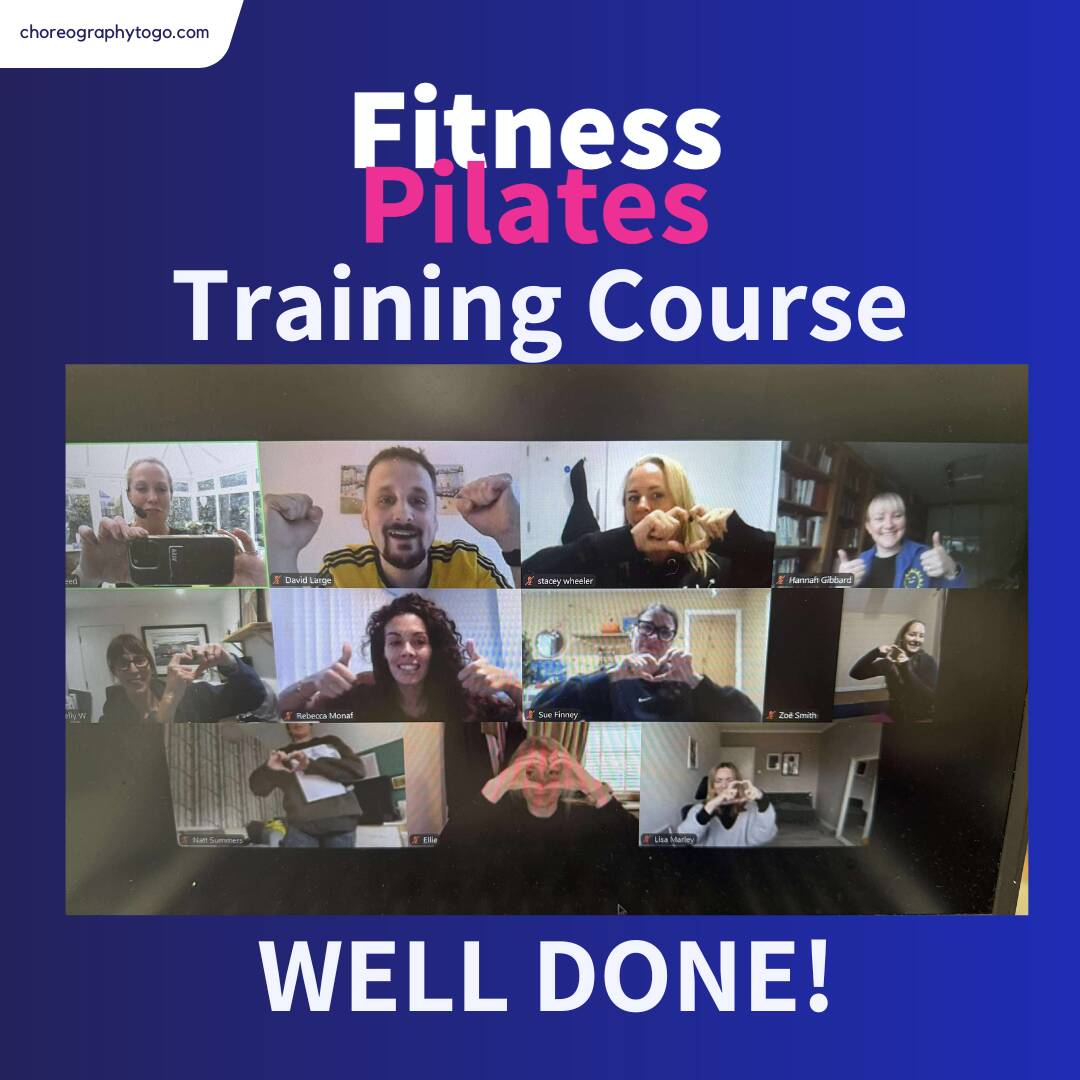 2-Day Online Fitness Pilates Training Course - Choreographytogo